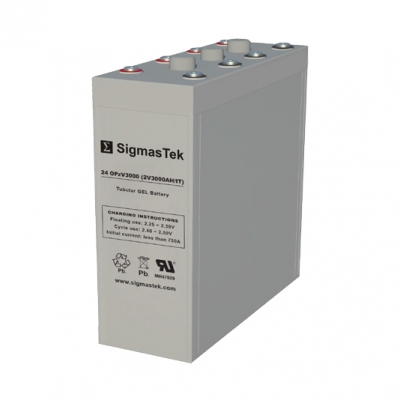 24 OPzV3000 SigmasTek Battery 2 Volt 3000 Ah with IT Terminals