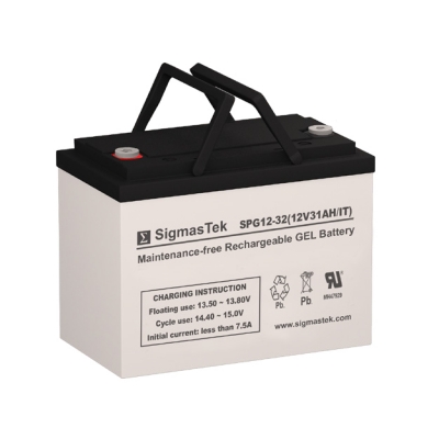 SPG12 32 SigmasTek Battery 12 Volt 31 Ah with IT Terminals
