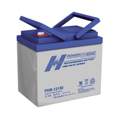 Power Sonic PHR-12150 12 Volt 36 Ah SLA VRLA