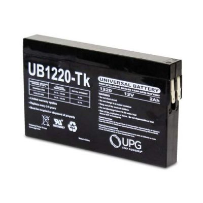 UPG D2790 UB1220-T 12 Volt 2 Ah AGM SLA